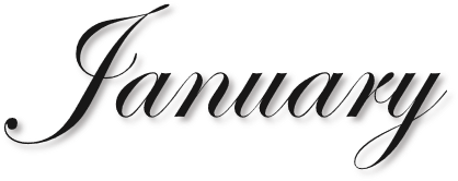 January Png Pic - January Calligraphy Png (577x331), Png Download