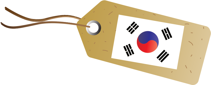 Korean Language Studies Korean - Label (873x463), Png Download