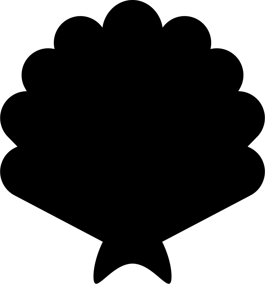 Big Shell Comments - Shell Silhouette Png Transparent (916x981), Png ...