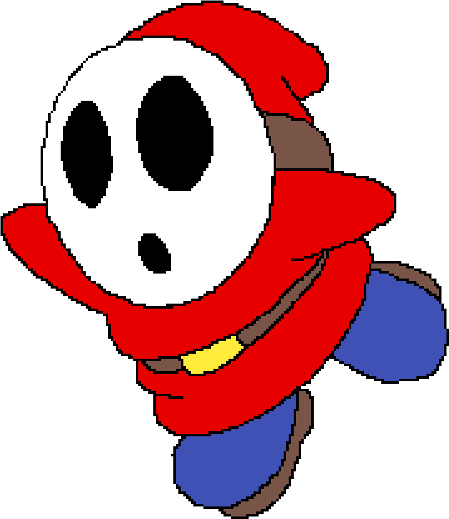 Shy Guy (915x1045), Png Download