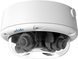 Advidia Multi Sensor Cameras - Ip Camera (390x390), Png Download