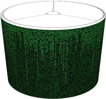 Download Matrix Code Lampshade | Transparent PNG Download | SeekPNG