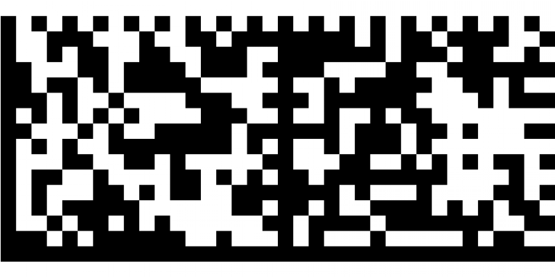 Data Matrix Barcode (800x640), Png Download