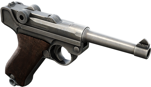 Heroes And Generals Luger (640x360), Png Download
