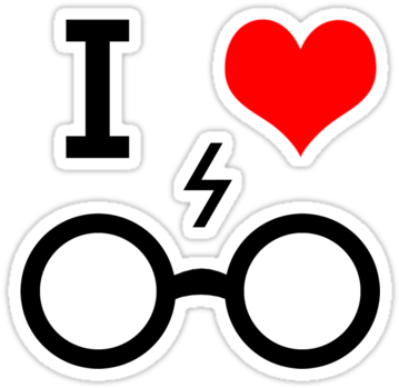 "i Heart Harry Potter" Stickers By Thomas1700 - Harry Potter Geek ...