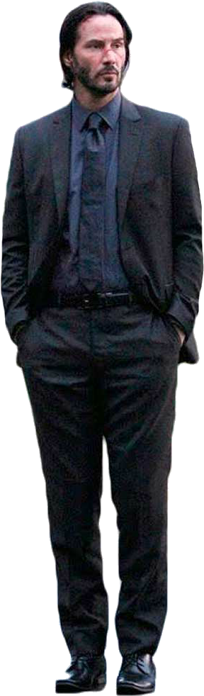 John Wick (338x996), Png Download