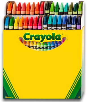 Download Crayons Transparent Open Box - Box Of Crayons Png ...
