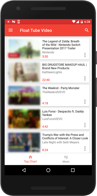Float Tube Video For Android - Facebook (656x900), Png Download