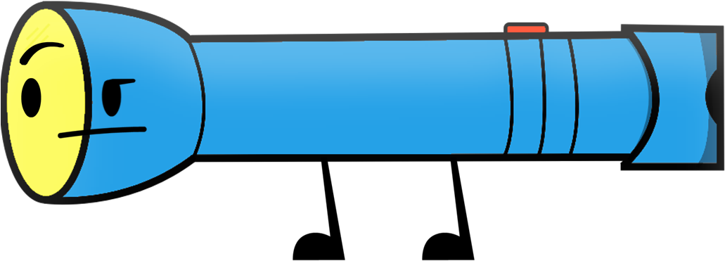 Flashlight Pose - Flashlight (1042x404), Png Download