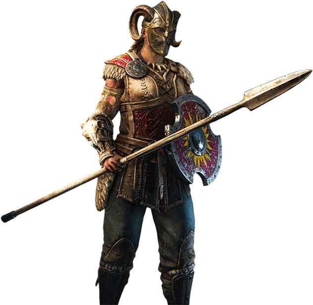 Vikings Transparent Background - Valkyrie Male For Honor (624x624), Png ...