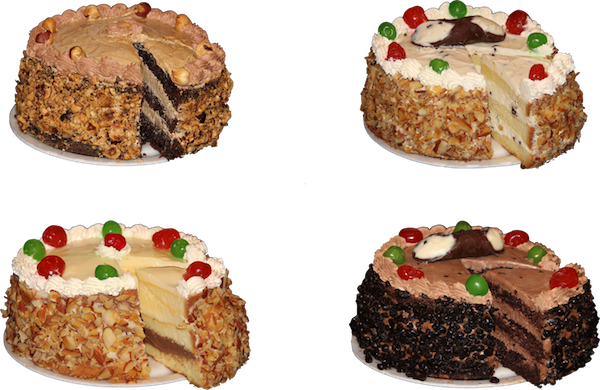 Two Cakes Of Your Choice - Cake (600x390), Png Download