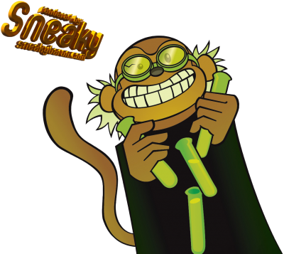 Thinkgeek Timmy Mad Scientist - Timmy The Thinkgeek Monkey (400x357 ...