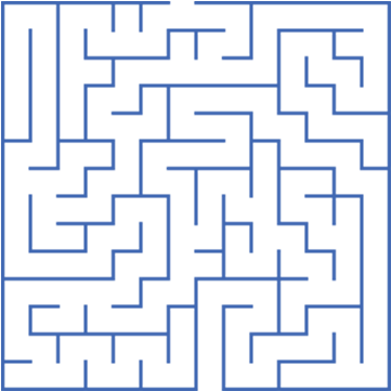 Maze Images - - Invent With Scratch Maze (480x360), Png Download