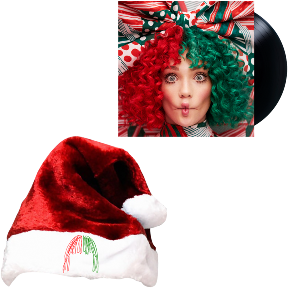 Vinyl Sia Santa Hat - Everyday Is Christmas By Sia Cd Album (600x600 ...