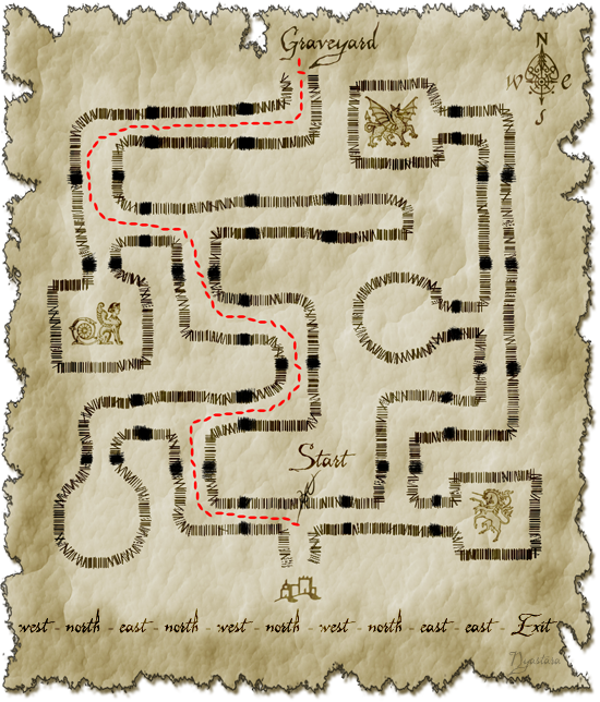 Corn-maze Route - Motif (550x644), Png Download