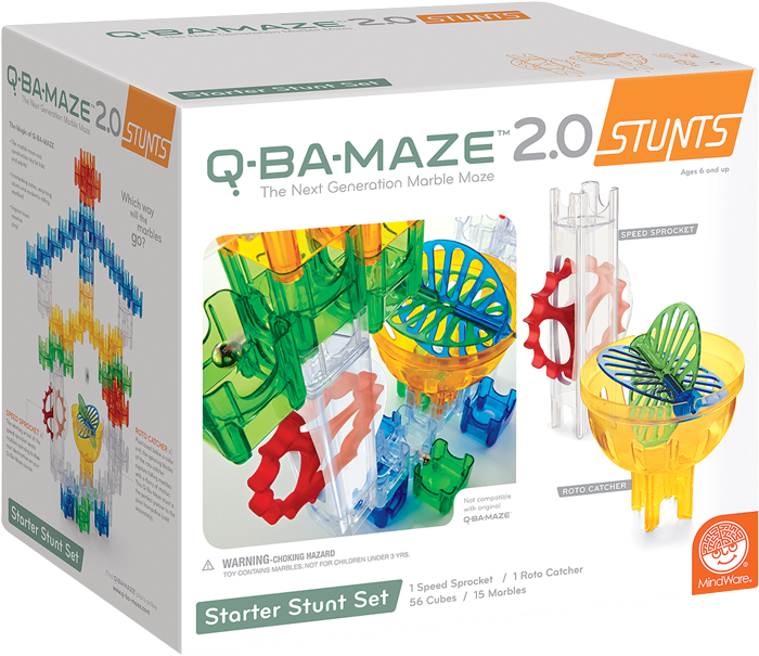 Mindware Q Ba Maze - Mindware Q-ba-maze 2.0 Starter Stunt Set (1000x961 ...