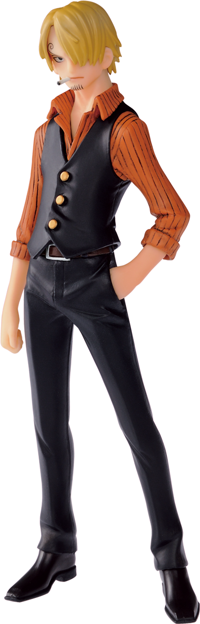 Sanji - Standing (1000x1250), Png Download