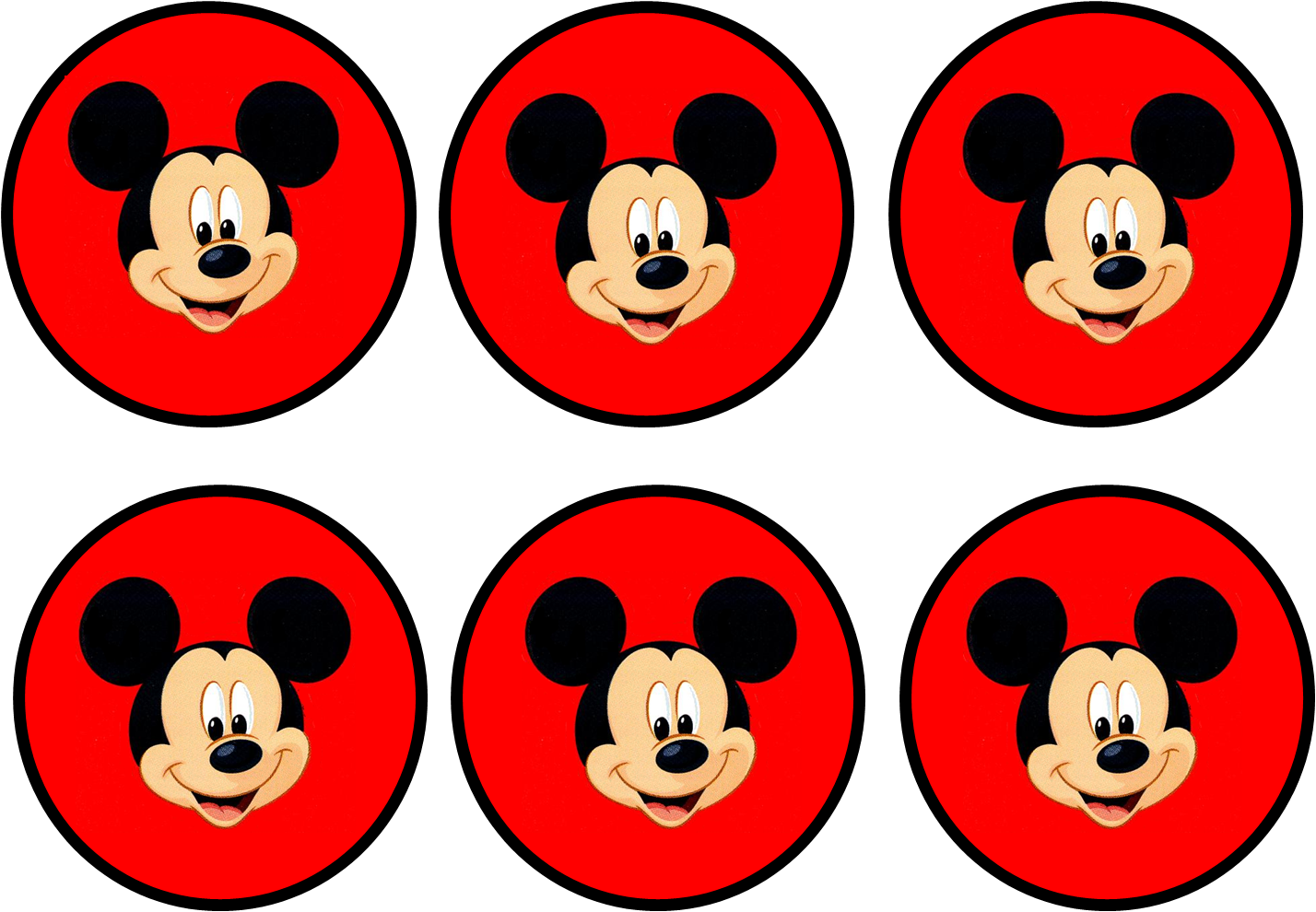 Download Toppers Or Free Printable Candy Bar, Mickey In Red - Etiquetas ...