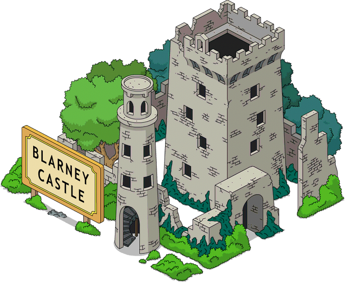 28 Collection Of Blarney Castle Drawing - Blarney Castle (696x570), Png ...