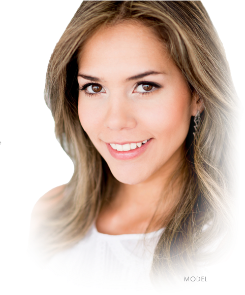 Image Of Model - Png Transparent Model Face (511x609), Png Download