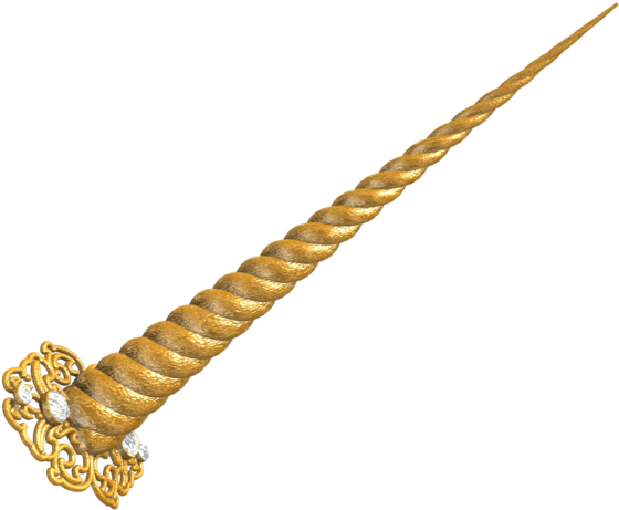 Free Transparent Horn Cliparts, Download Free Clip - Gold Unicorn Horn ...