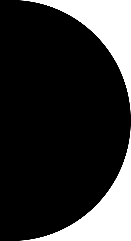 Download The Progress Bar Right Semicircle Comments - Black Semi Circle ...