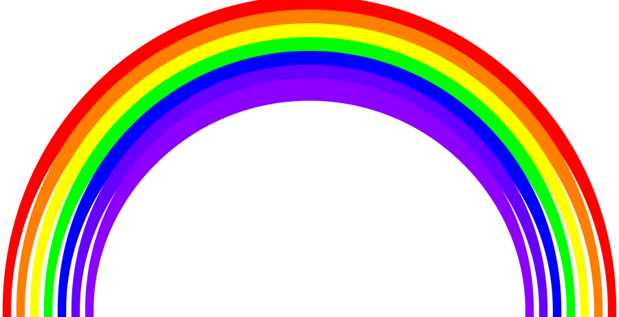 Download How To Set Use Rainbow Semicircle Clipart | Transparent PNG ...