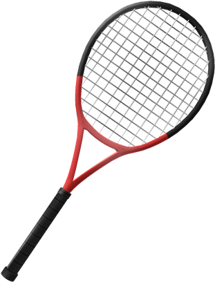 Attack Racket - Tennis Racket Silhouette Png (420x420), Png Download