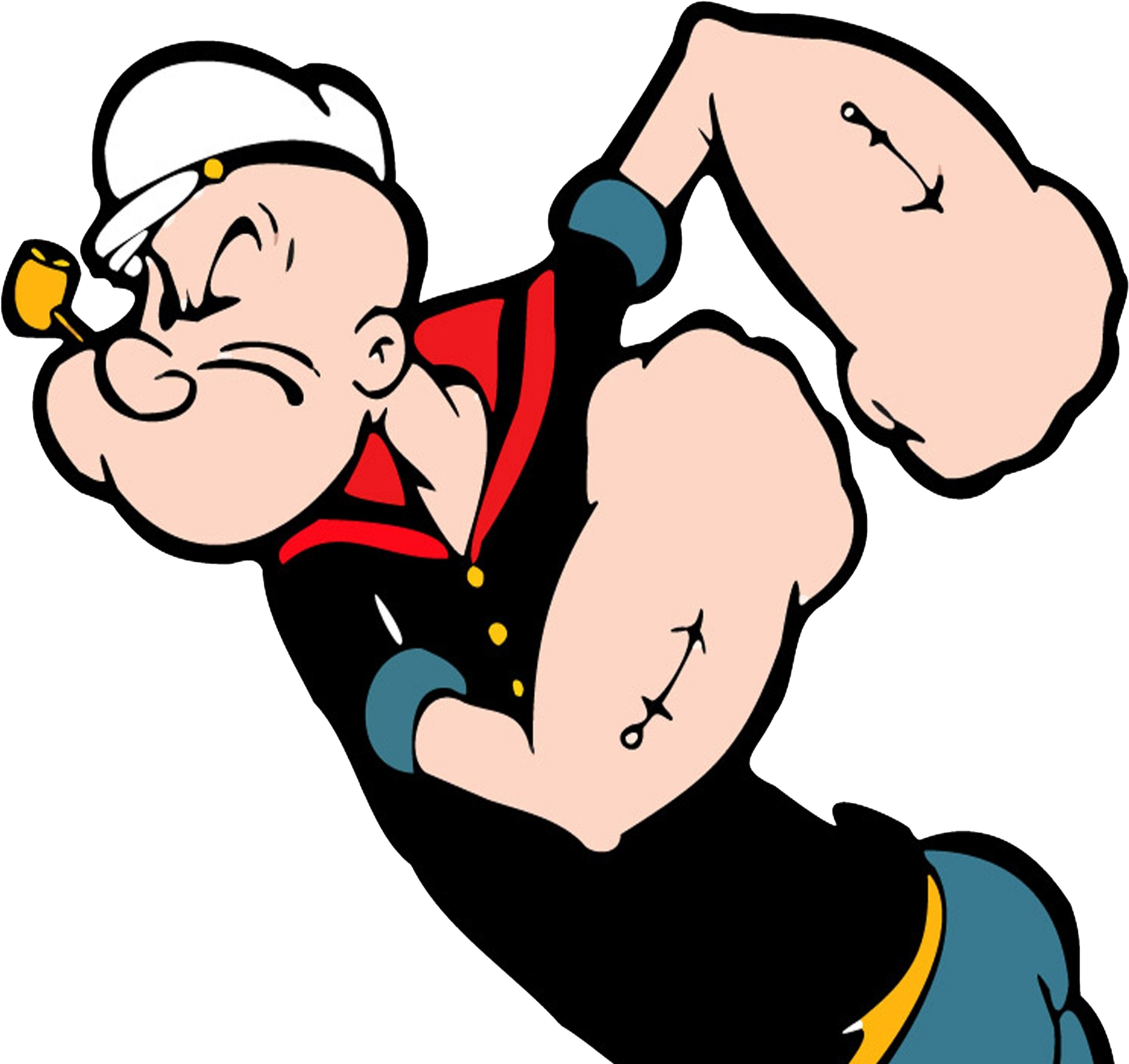 Popeye Png Transparent Image (2160x1806), Png Download