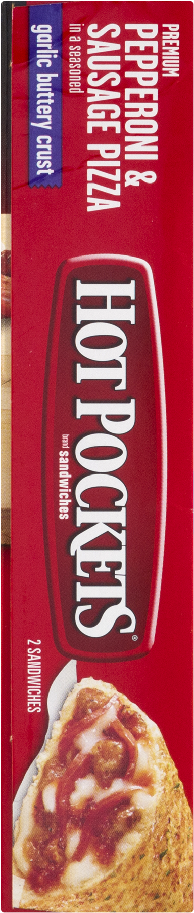 Download Hot Pockets Pepperoni And Sausage - Hot Pockets | Transparent ...