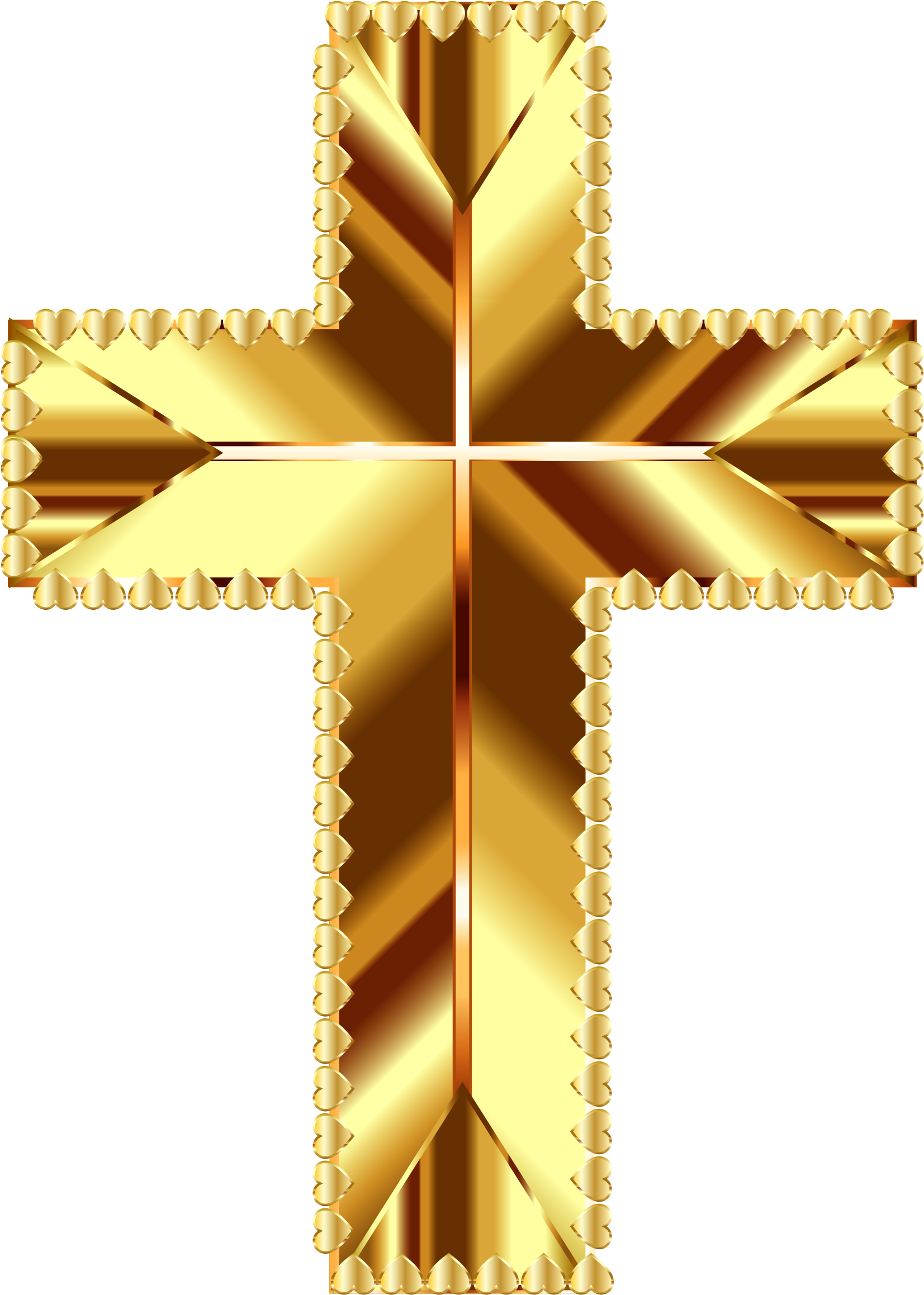 Download This Free Icons Png Design Of Golden Cross Love Deeper ...