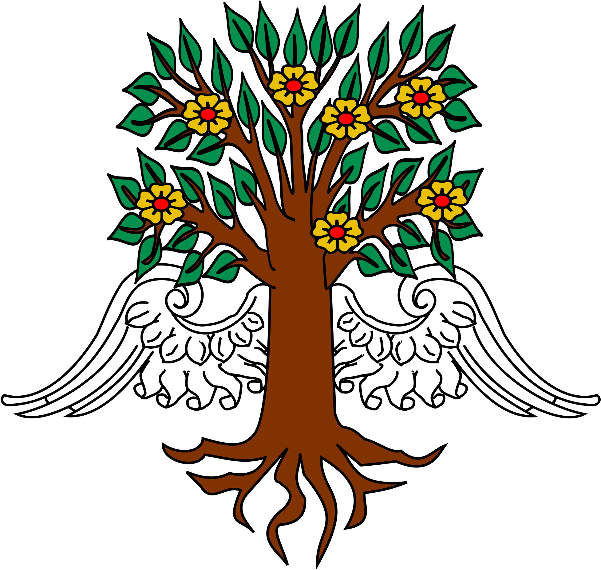 Download Open - Tree Heraldry Png | Transparent PNG Download | SeekPNG