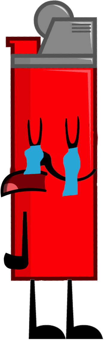 Object Havoc Lighter Crying - Object Crying (348x1137), Png Download