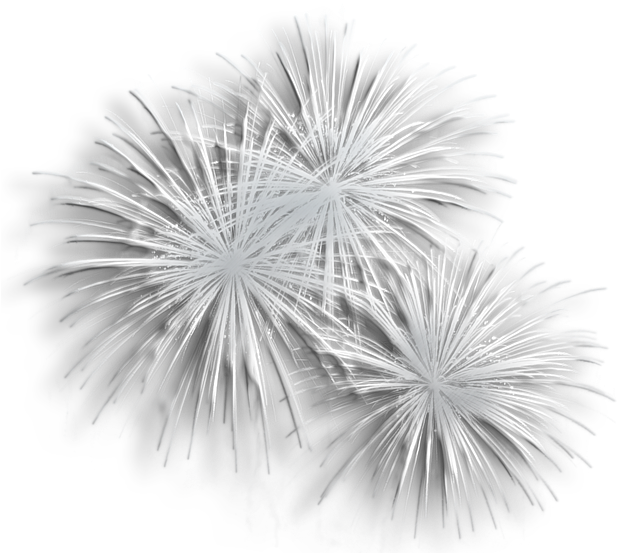 Fireworks White Background Transparent Gif (639x552), Png Download
