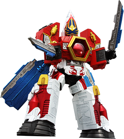 Download Rocket Fire Megazord - Gigant Houou | Transparent PNG Download ...