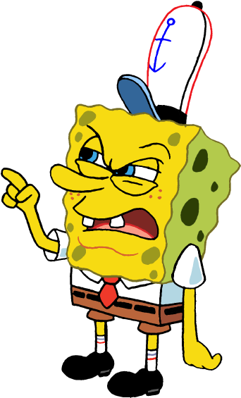 Download Scared Spongebob Png | Transparent PNG Download | SeekPNG