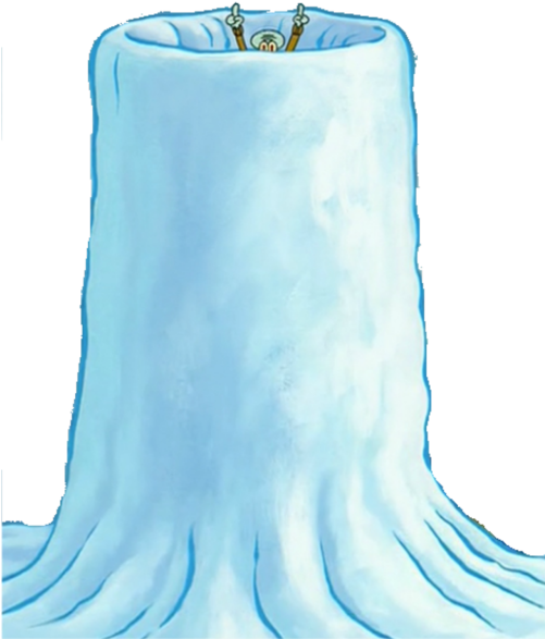 Cool Spongebob Png Transparent - Squidward Snow Fort Gif (500x728), Png ...