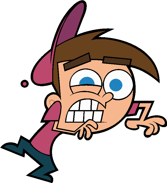 Image Timmy Terrified Fairly - Timmy Fairly Odd Parents Transparent ...