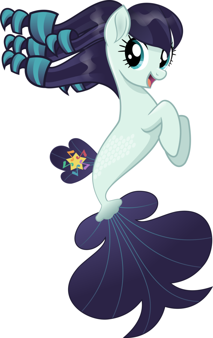 Coloratura Mermaid - My Little Pony Songbird Serenade (710x1126), Png ...