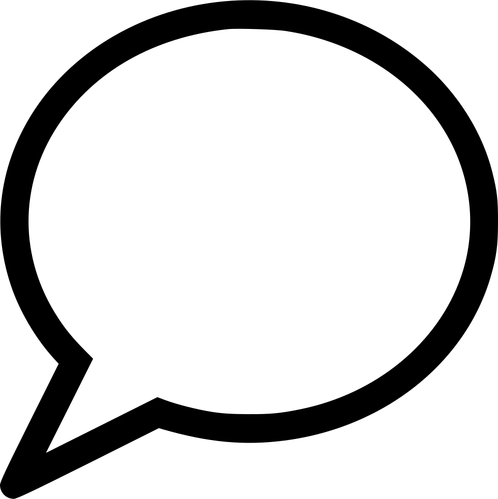 Chat Bubble - - Topic Icon (980x982), Png Download