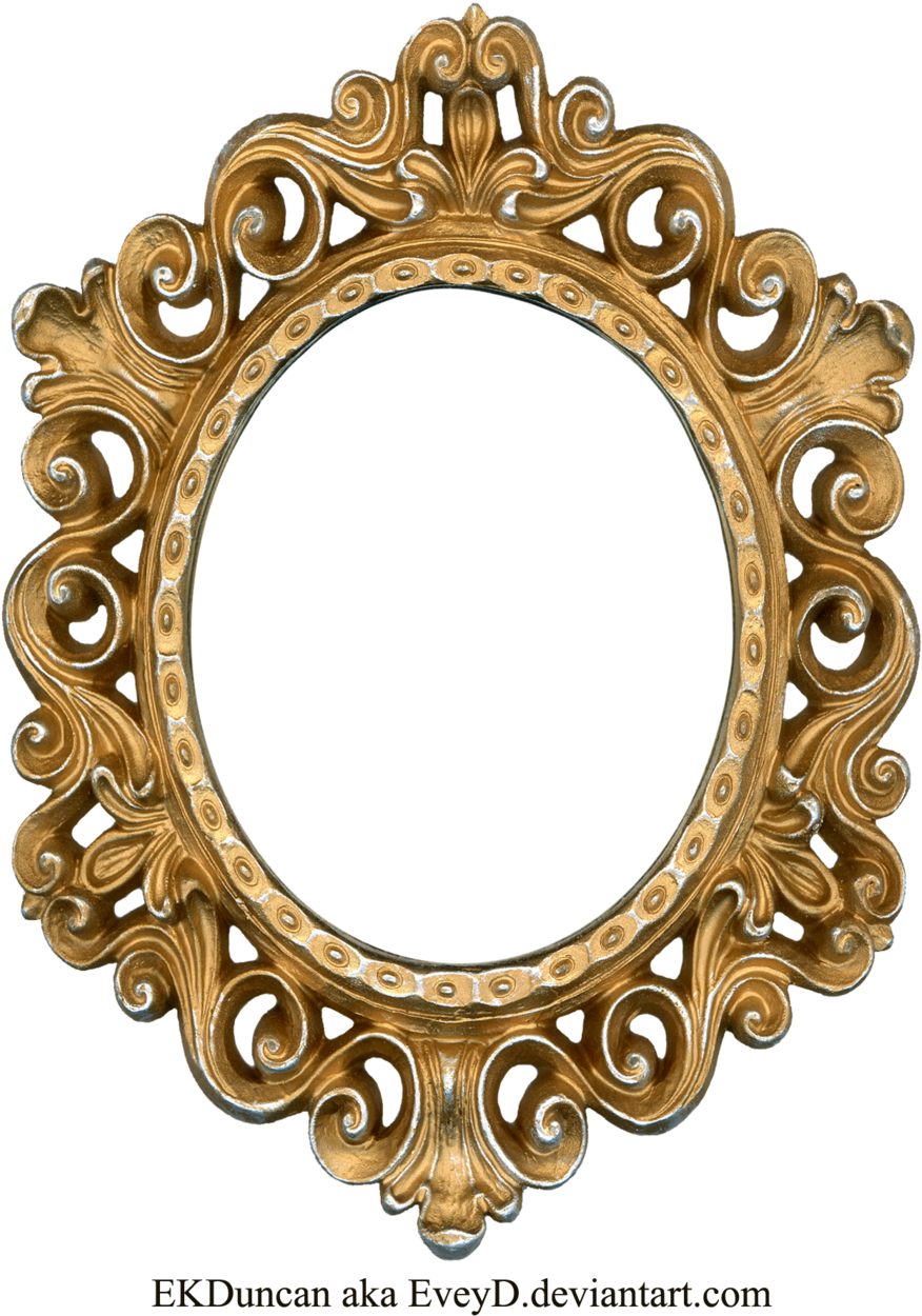 Vintage Gold And Silver Frame - Vintage Picture Frame Clip Art ...