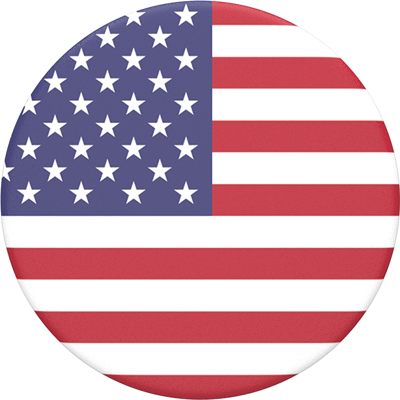 American Flag - Circular American Flag (1000x1000), Png Download