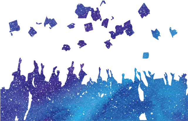 Download Cheering Grads Background, Cheering Grads, Graduates ...