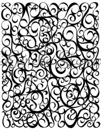 Filigree Background (500x500), Png Download