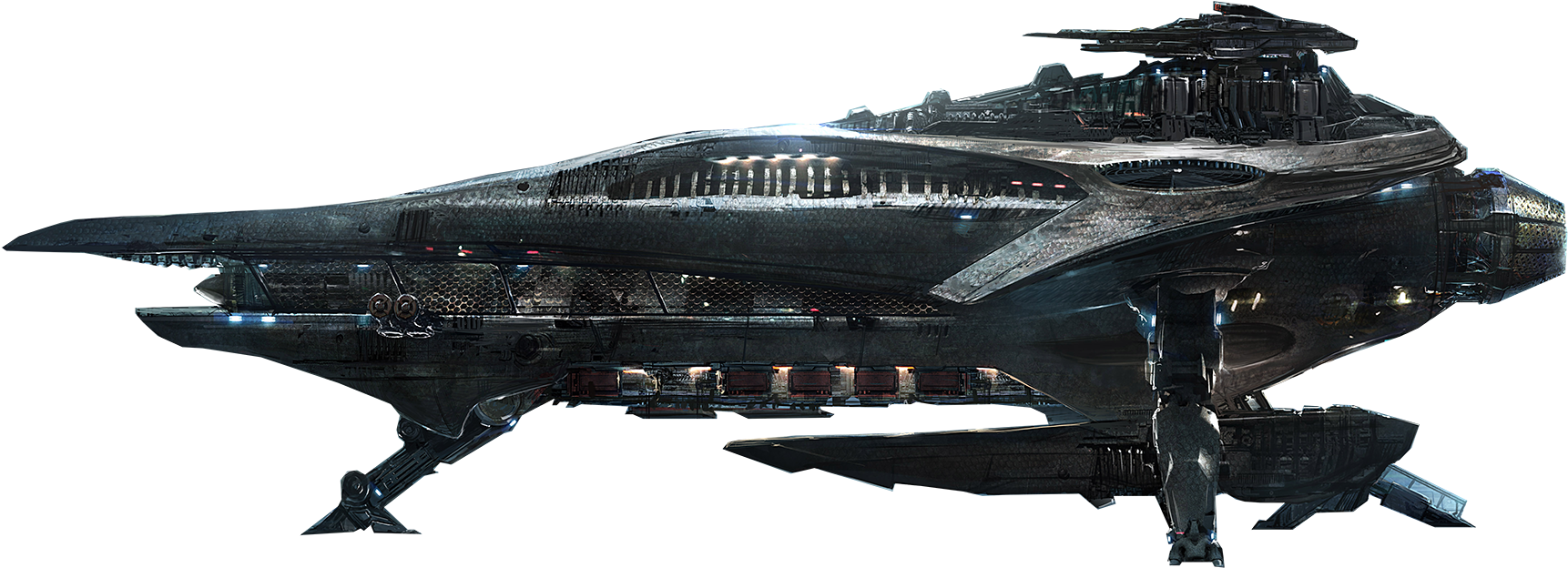 Alien Ship Png - Alien Spaceship Png (2000x923), Png Download