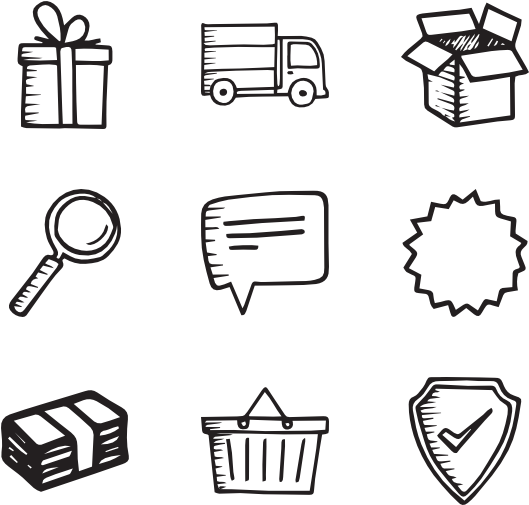 Download Hand Drawn Arrows - Filter Ios Icon | Transparent PNG Download ...