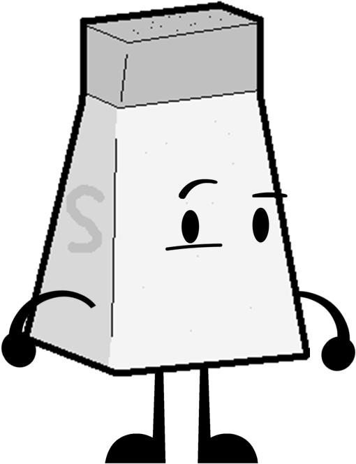 Salty Salt (572x674), Png Download