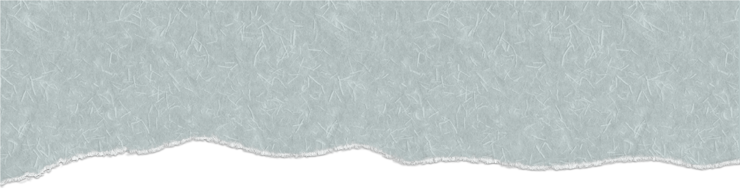 Ripped Paper Blue Png (2400x736), Png Download