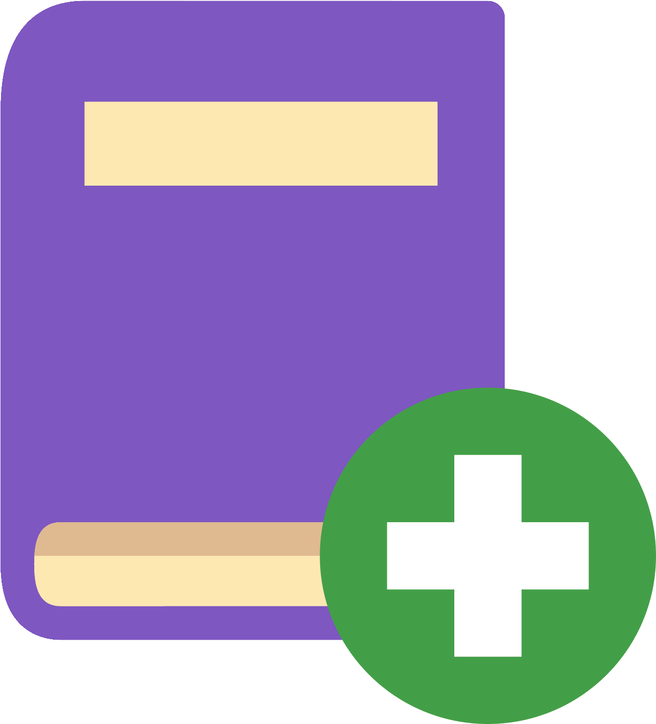 Download Add Book Icon - Add Book Icon Png | Transparent PNG Download ...