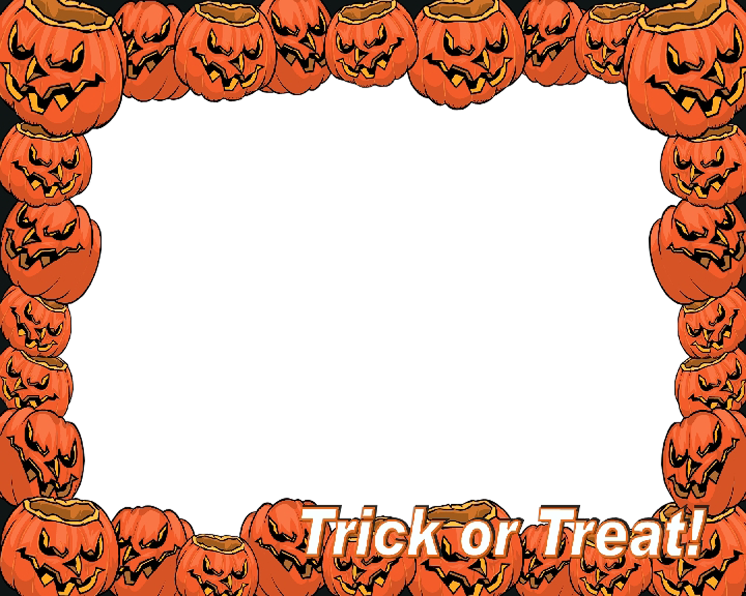 Frame Halloween Vector - Halloween Photo Frame Png (1500x1200), Png ...